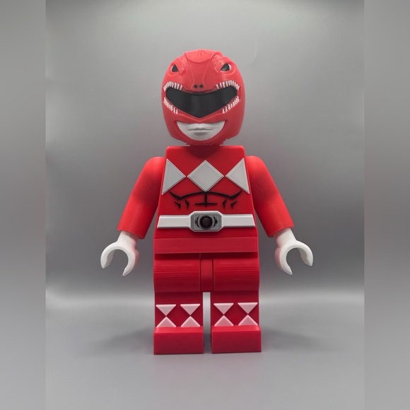 Art | 3d Printed Lego Red Power Ranger | Poshmark